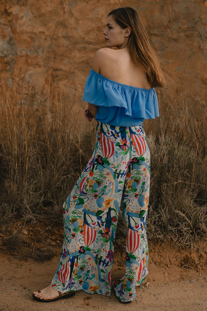 Barcelona Palazzo Pants | Made to Order – Soler London