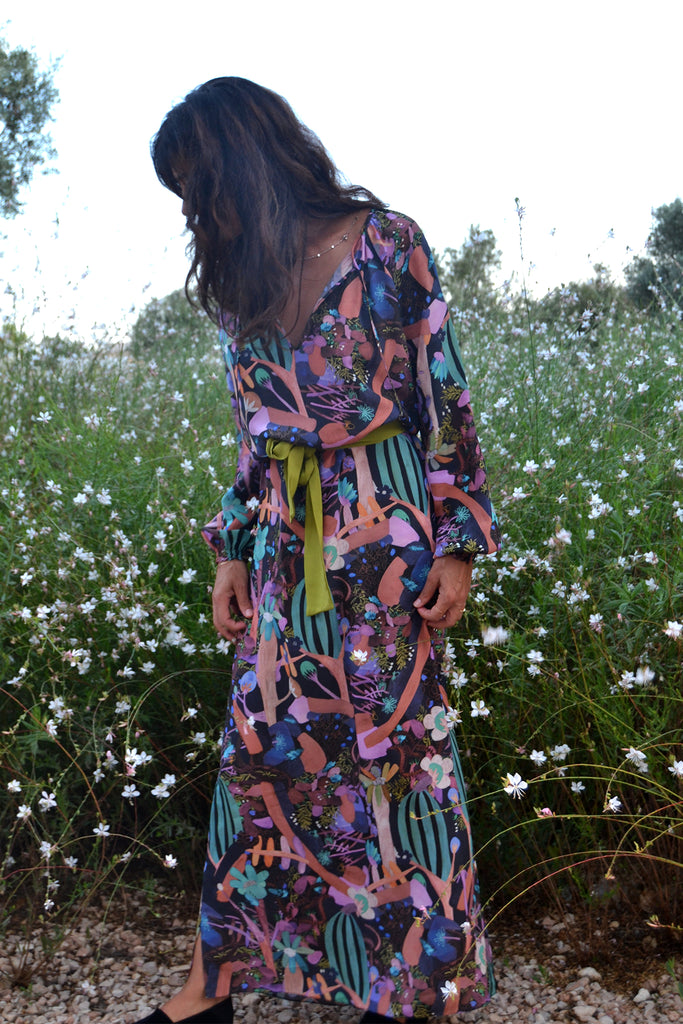 Claude Key Hole Maxi Dress | Made to Order – Soler London